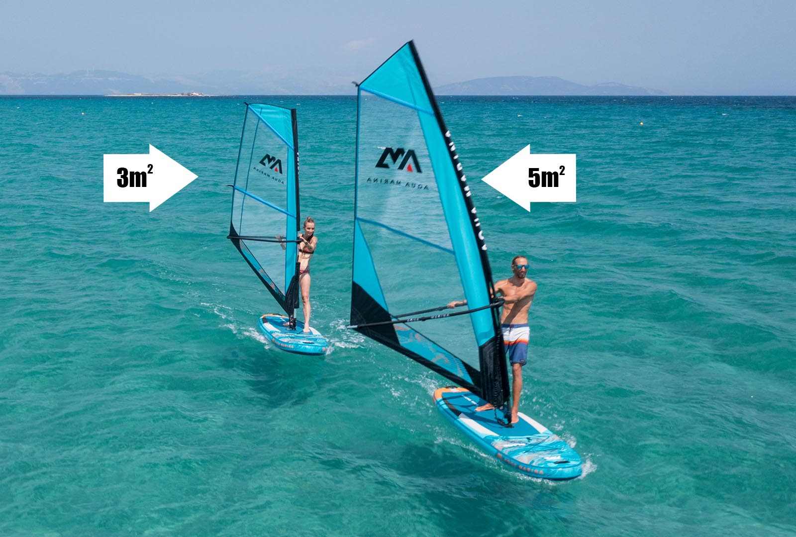 SURF & WINDSURF: Blade Sail Rig Package - 5m² Sail Rig - Aquamarina.eu